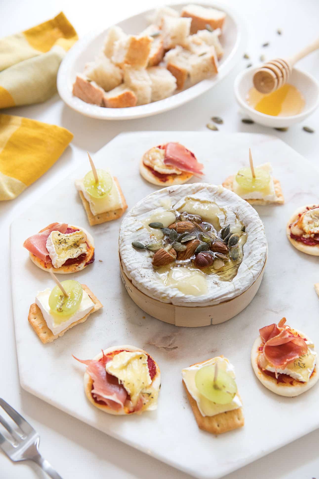Plateau de camembert apéritif - Studio Demi Sel